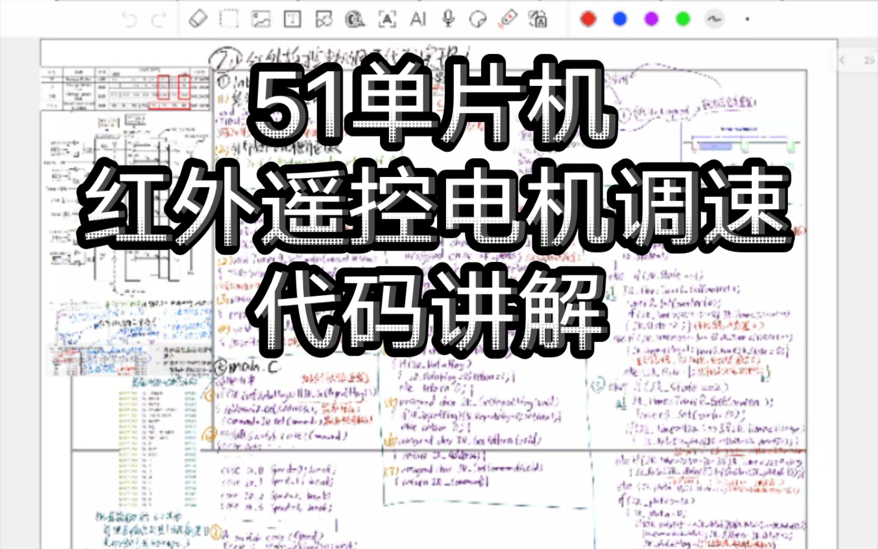 [51单片机]江科大教程中红外遥控电机调速实现代码讲解