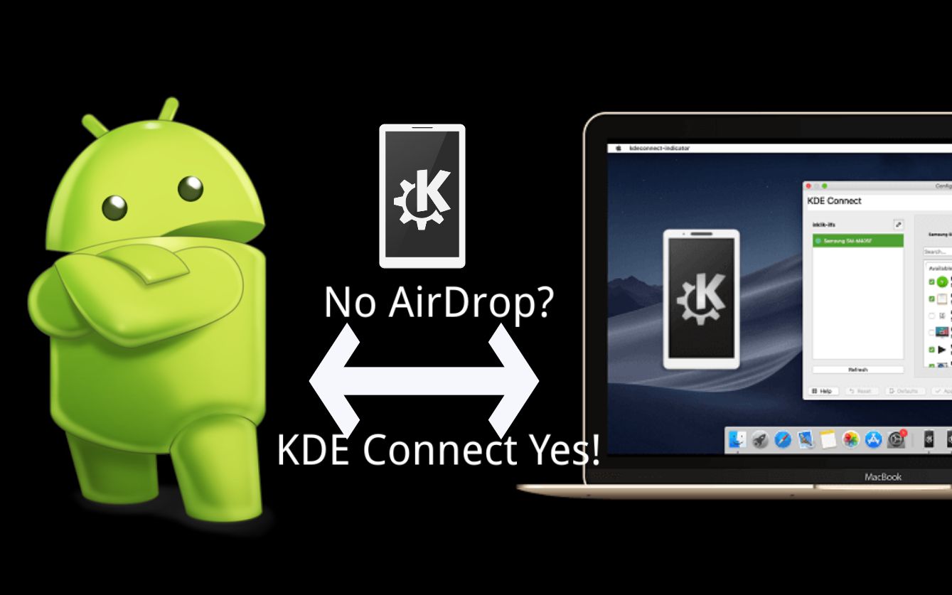 【KDE Connect】Android 也能和 Mac 隔空投递?如何安装 KDE ...