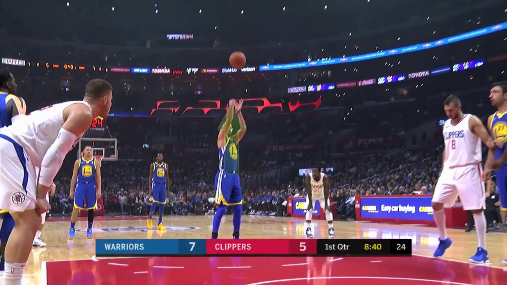 斯蒂芬库里投篮方式视频分析-Stephen Curry Shooting Form Straight ...