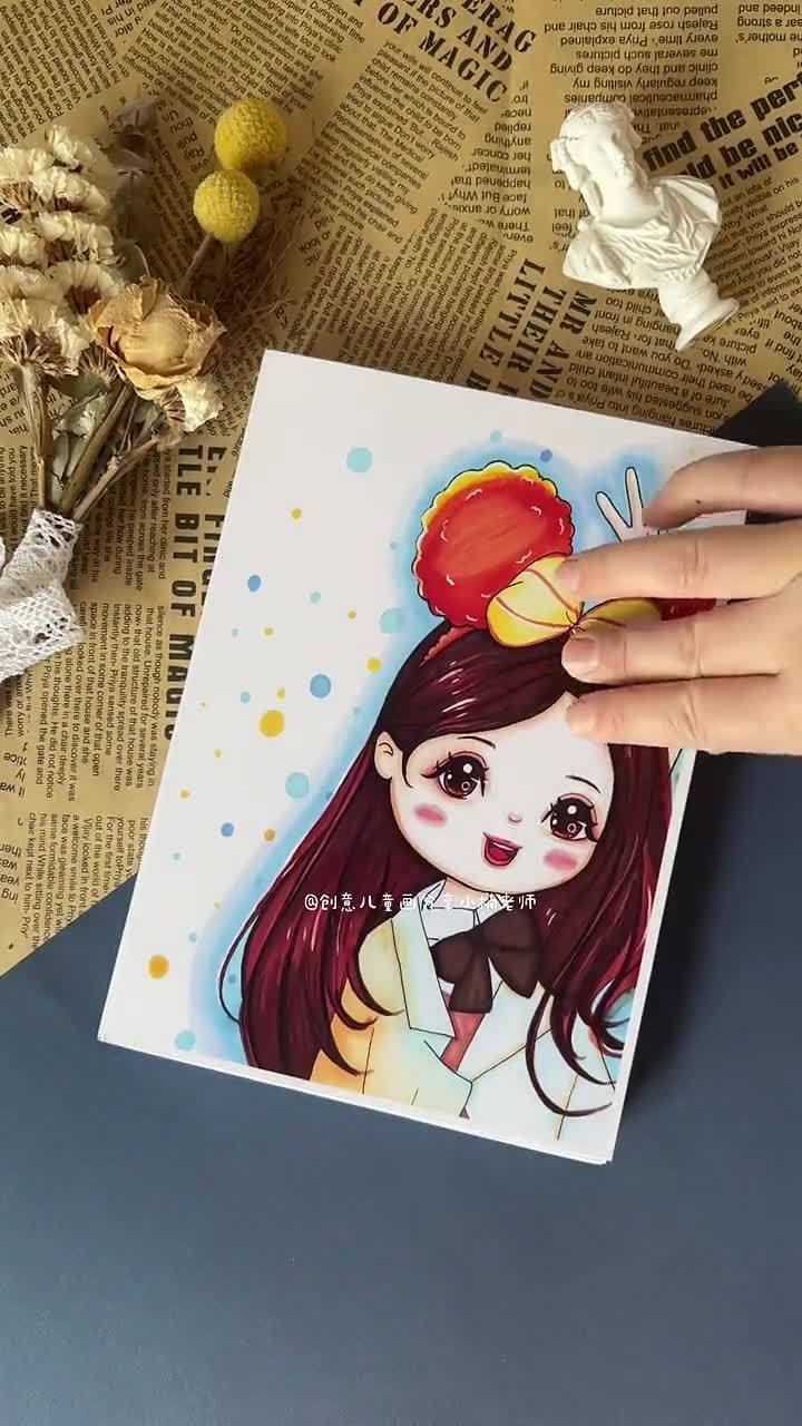 可爱萌宝漫画人物|Q版动漫|真人照片.