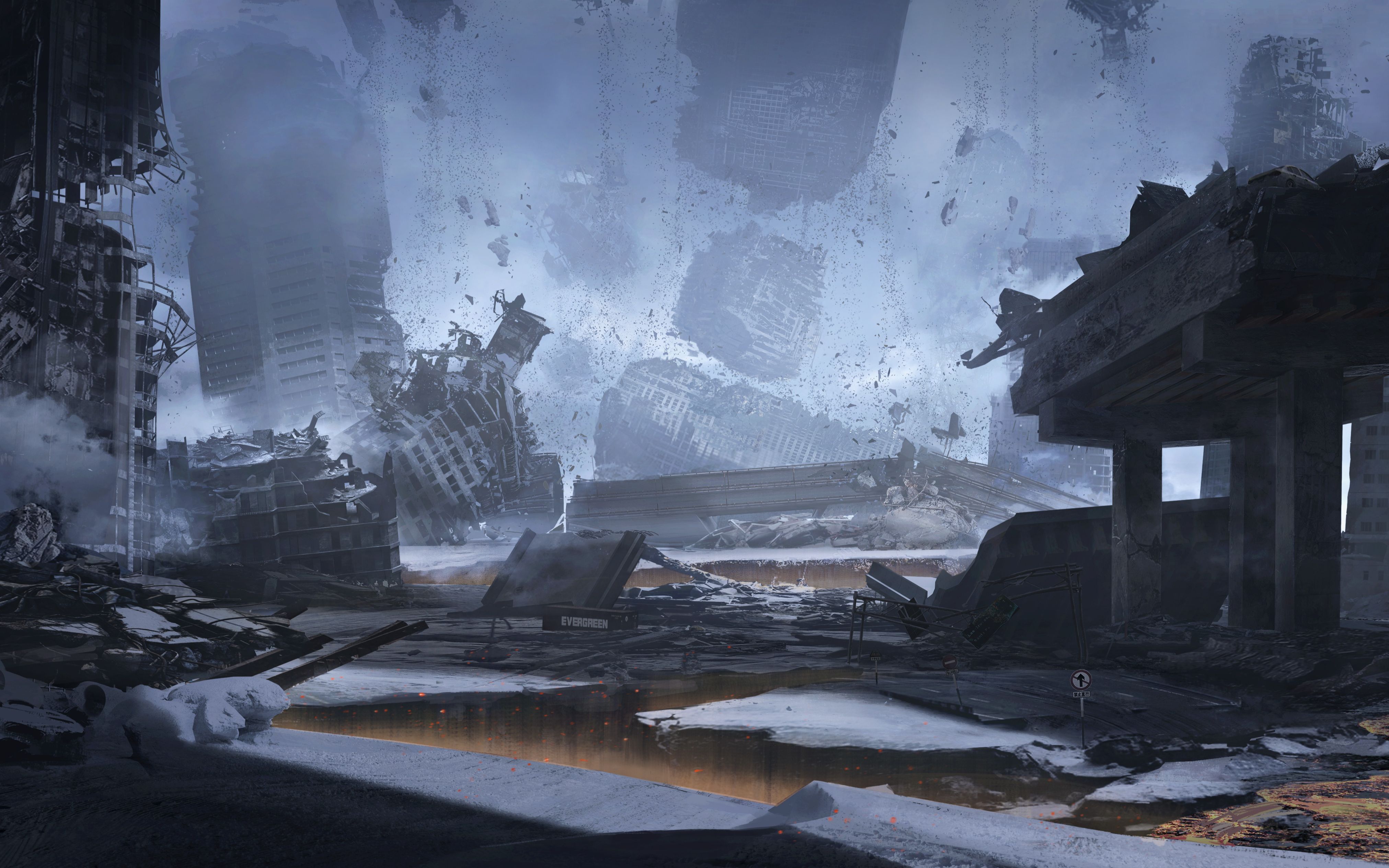 《如何毫无思路的从一个模型开始完成一张概念设计作品》