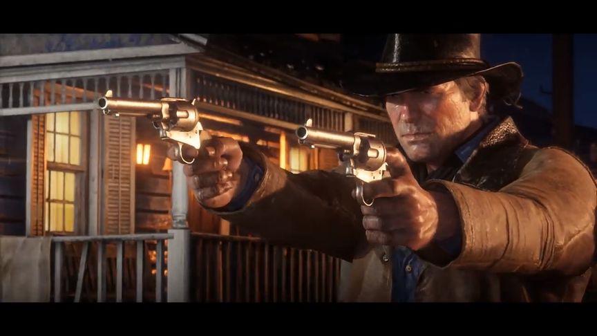 重启西部冒险之旅,荒野大镖客2 #ps4游戏 #国庆假期