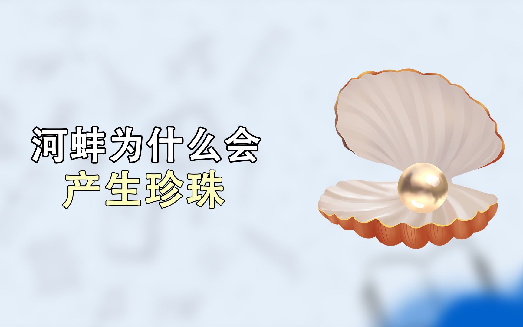 河蚌里的珍珠是怎么形成的?你真的知道吗