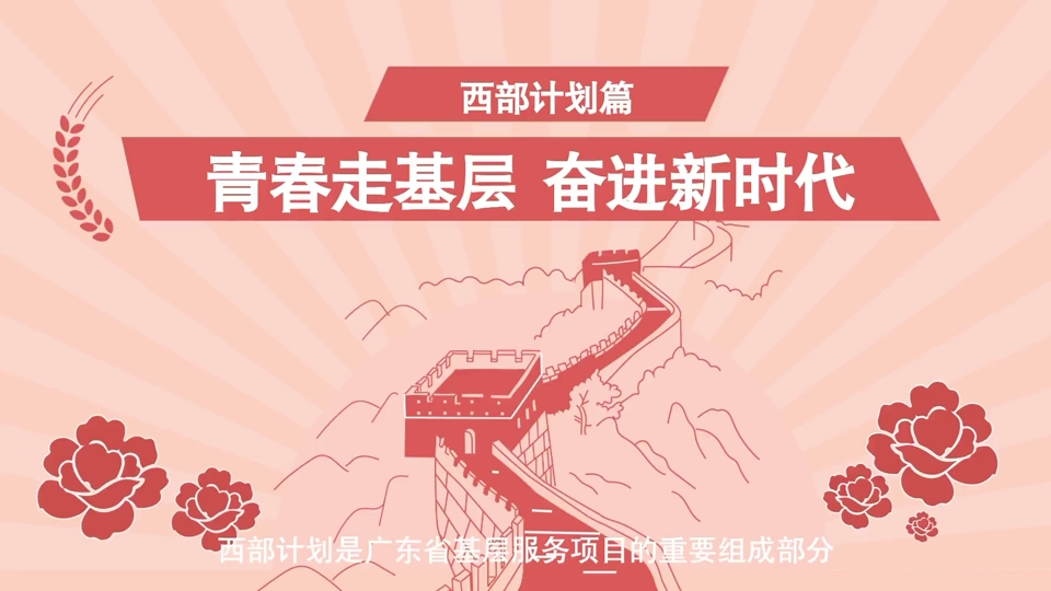 大学生走基层之西部计划篇