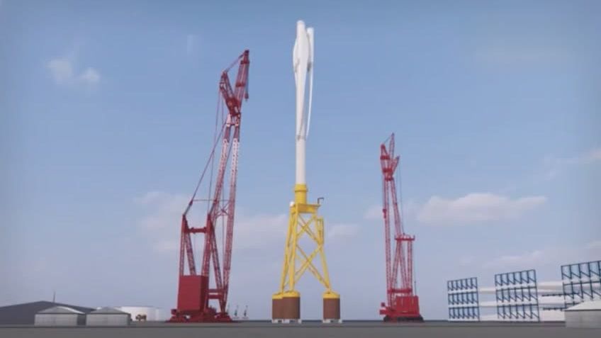 海上风电机组桩基及完整安装全过程!