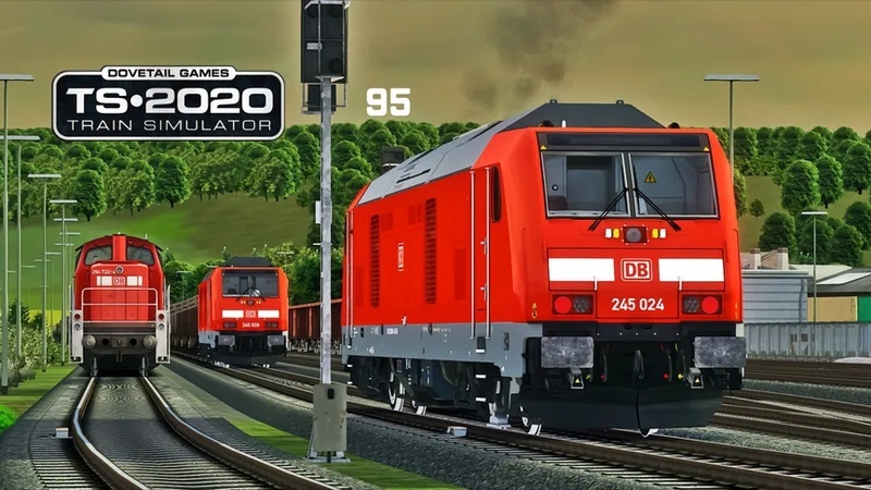 火车模拟2020 制动无能的调车准备 德国阿尔高铁路线 BR245