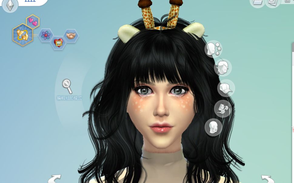 模拟人生4:捏脸感觉比建房子好玩的mod!好看耶