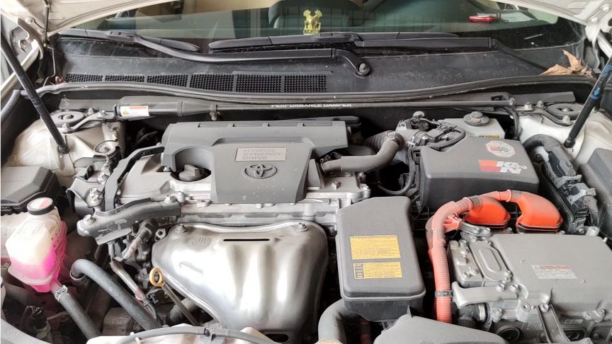 2.5混动凯美瑞做保养