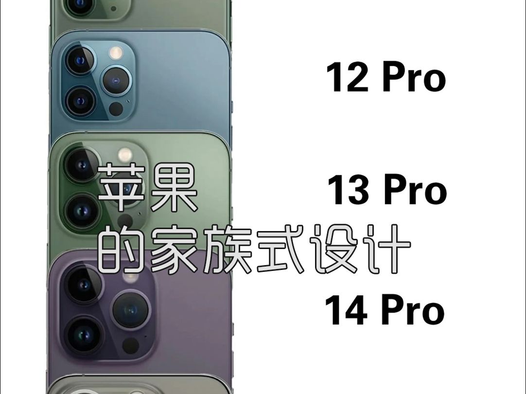 苹果手机的家族式设计