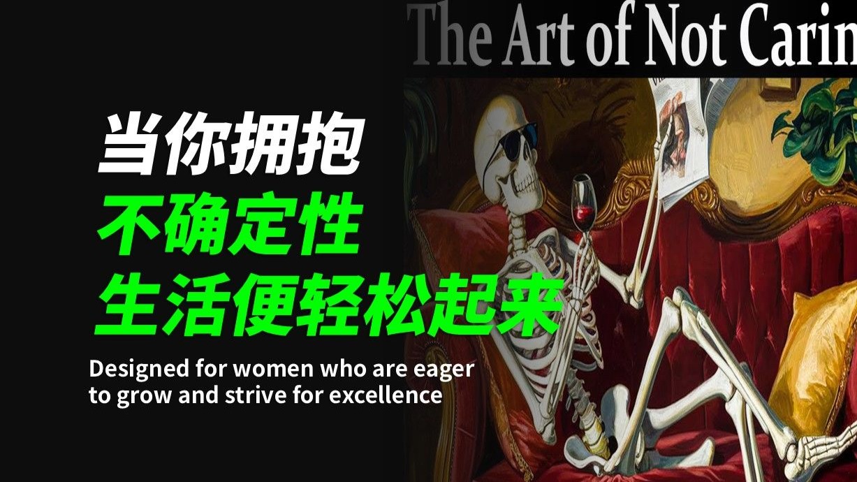 当你拥抱不确定性,生活便轻松起来 —— 米歇尔·德·蒙田