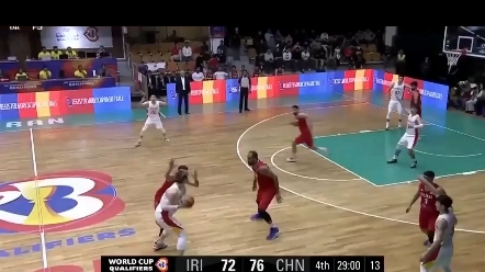 男篮世预赛中国男篮击败伊朗