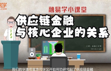 【供应链金融】供应链金融与核心企业的关系
