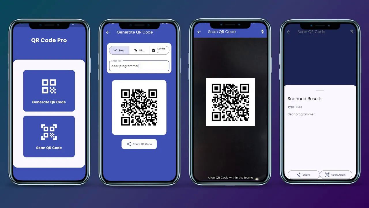 Flutter - Flutter 实战项目:二维码生成&扫描App!ߒ