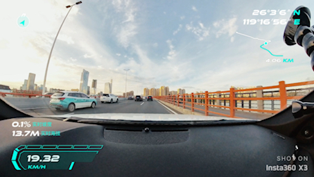 Insta 360 X3 GPS轨迹