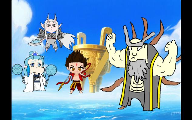 【信息社团作品】小学生自制哪吒2游戏(4-6年级)