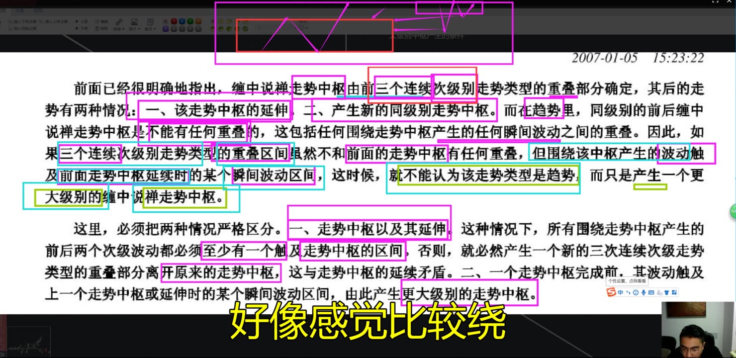 缠论最亮眼的确定性利润和中枢扩张当中的第三类买点
