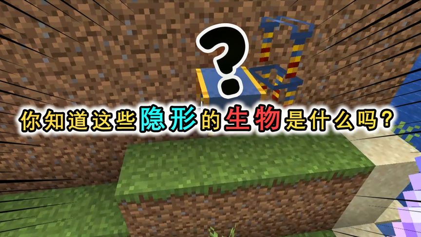 我的世界:用了隐身药水的这几种生物,你能猜出都是什么吗?