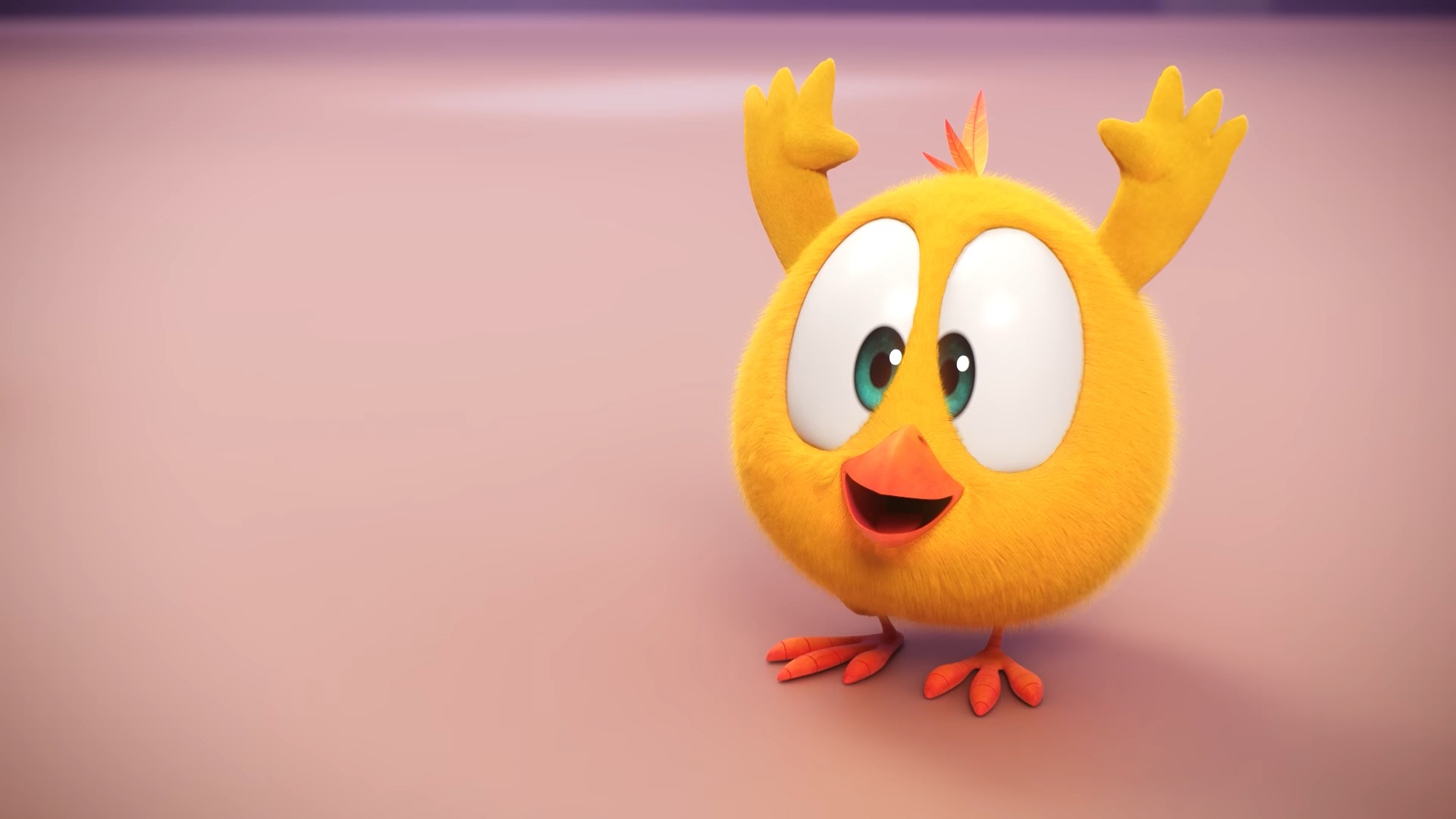 【 小鸡在哪儿?】Chicky在院子里玩耍_小鸡在哪儿_英语卡通合集...