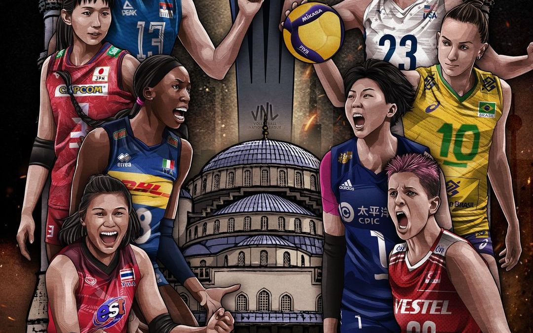 2022世界女排联赛总决赛赛程安排!CCTV5全程直播八场比赛!