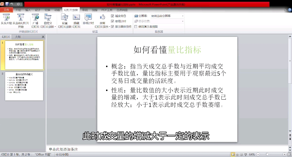 30天学会炒股第一天:量比指标