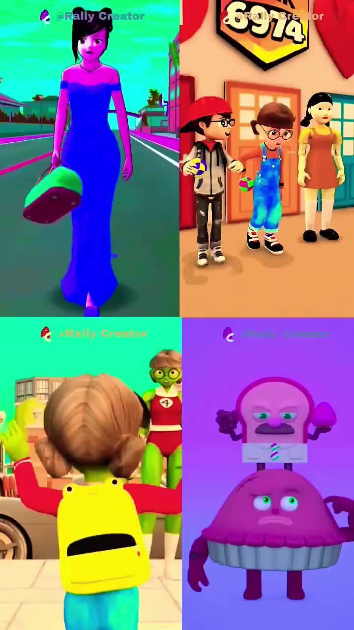 搞笑动画 #二次元 #体彩全民运动挑战赛