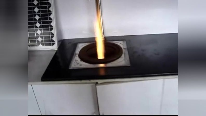 家用美观壁橱式无烟省柴半气化炉