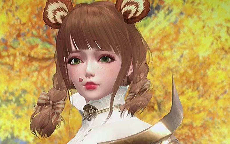 完美世界妖精捏脸(•̀へ•́)迷迷糊糊小熊精