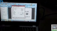 斑马Zebra GT820条码机打印条码标签纸演示