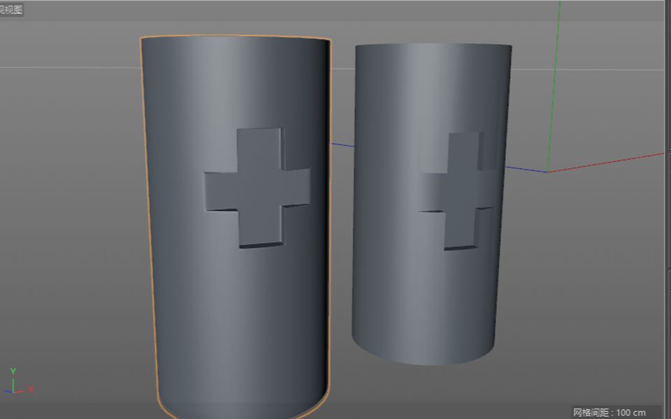 C4D建模练习 "布尔一时爽 细分火葬场"