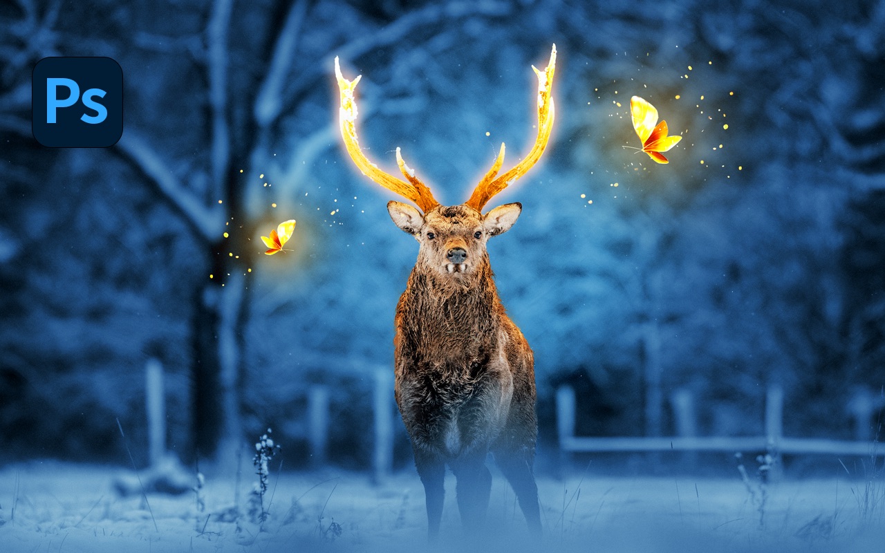 Photoshop教程|酷炫的发光效果是怎么做出来的