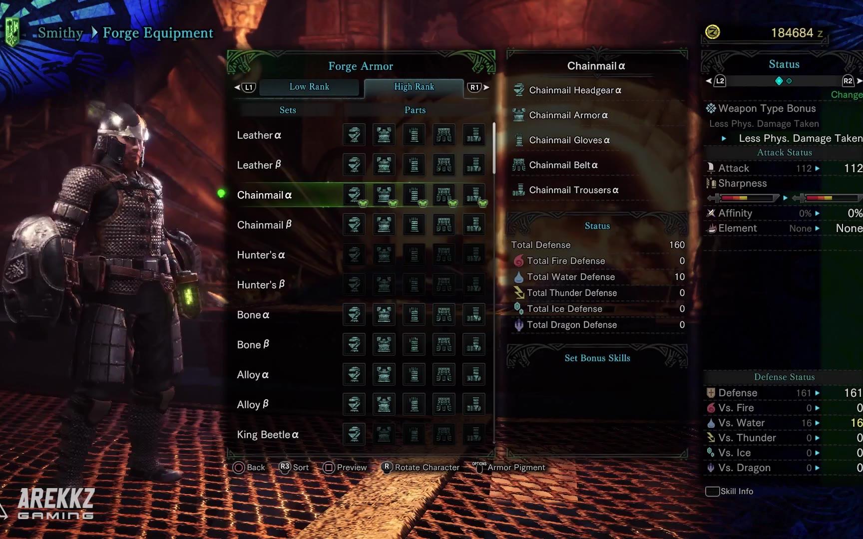 转载+搬运 MHW 怪物猎人世界 Alpha Beta 上位套装详解