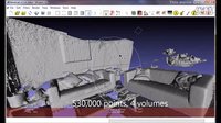 Comparison of ReconstructMe, KinectFusion and Skanect
