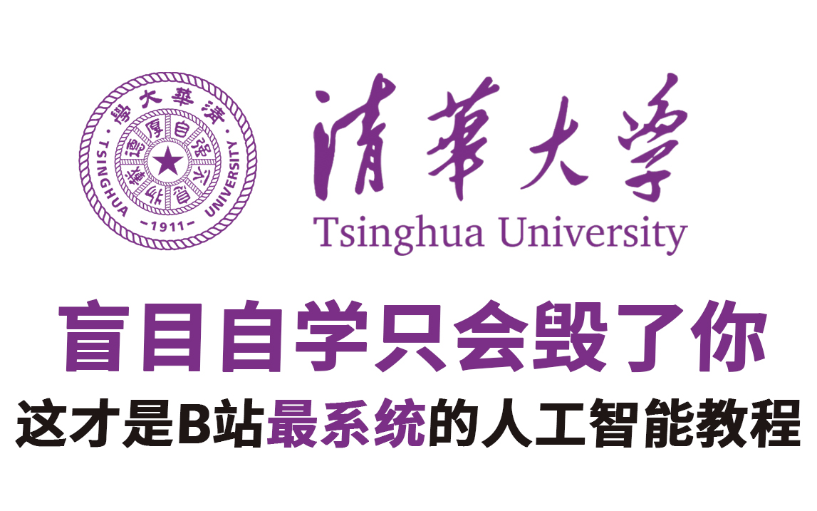 【整整600】清华大学196小时讲完的AI人工智能(OpenCV)全套教程,...
