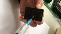 惠普黑色墨盒加墨