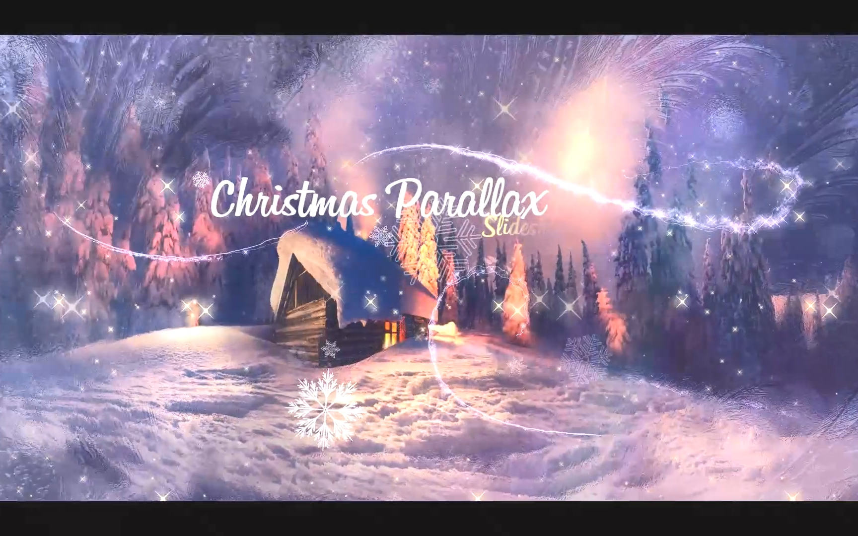 PR模板-圣诞节幻灯片视频模板婚纱写真个人或家庭影集照片写真展示...