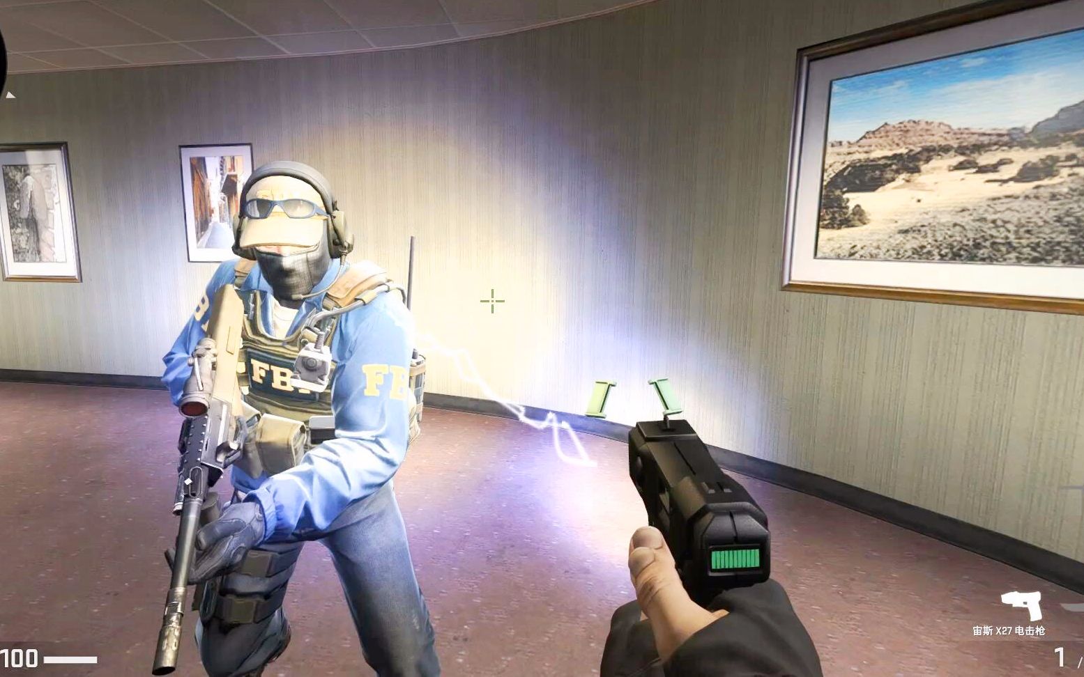 CSGO:电击枪老六教学视频,电人就在顷刻间