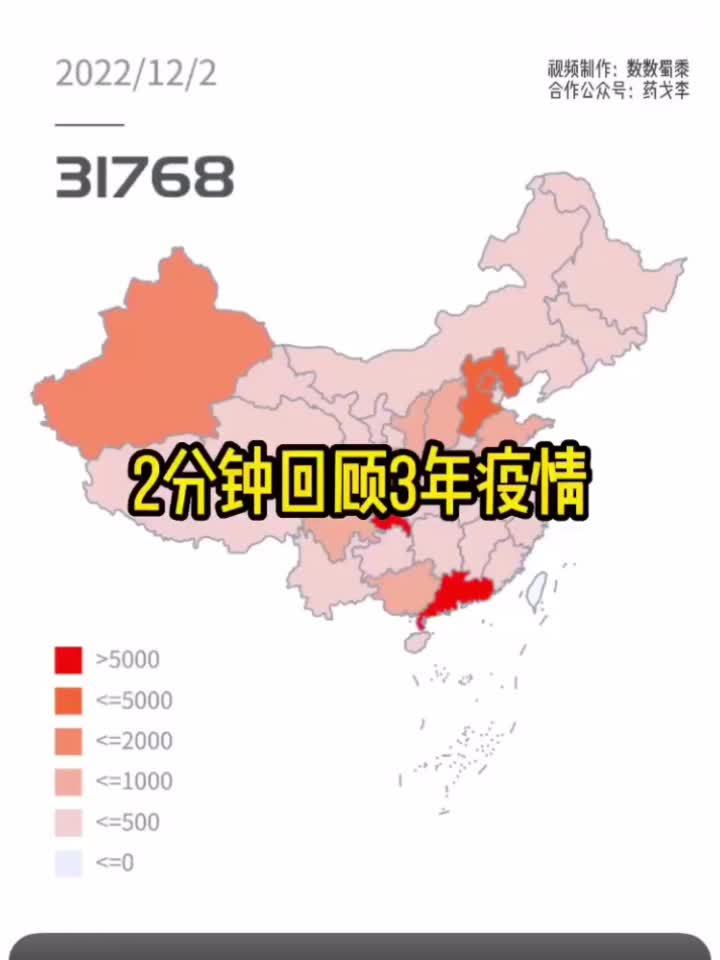 转载:2分钟可视化回顾3年疫情