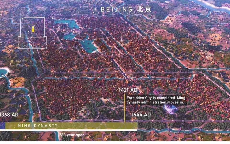 ...精彩的北京城发展史! BEIJING, China - Civilization VI- Medieval Era City