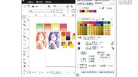 CorelDRAW插件《魔镜》换色功能视频演示