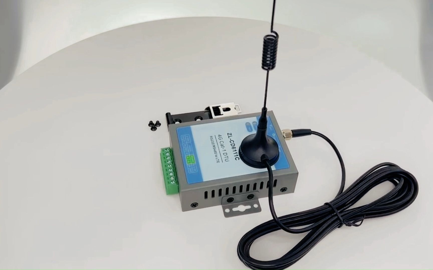 4G dtu cat1数传终端,7.5V~32V宽电压供电,ModbusTCP/RTU协议转换
