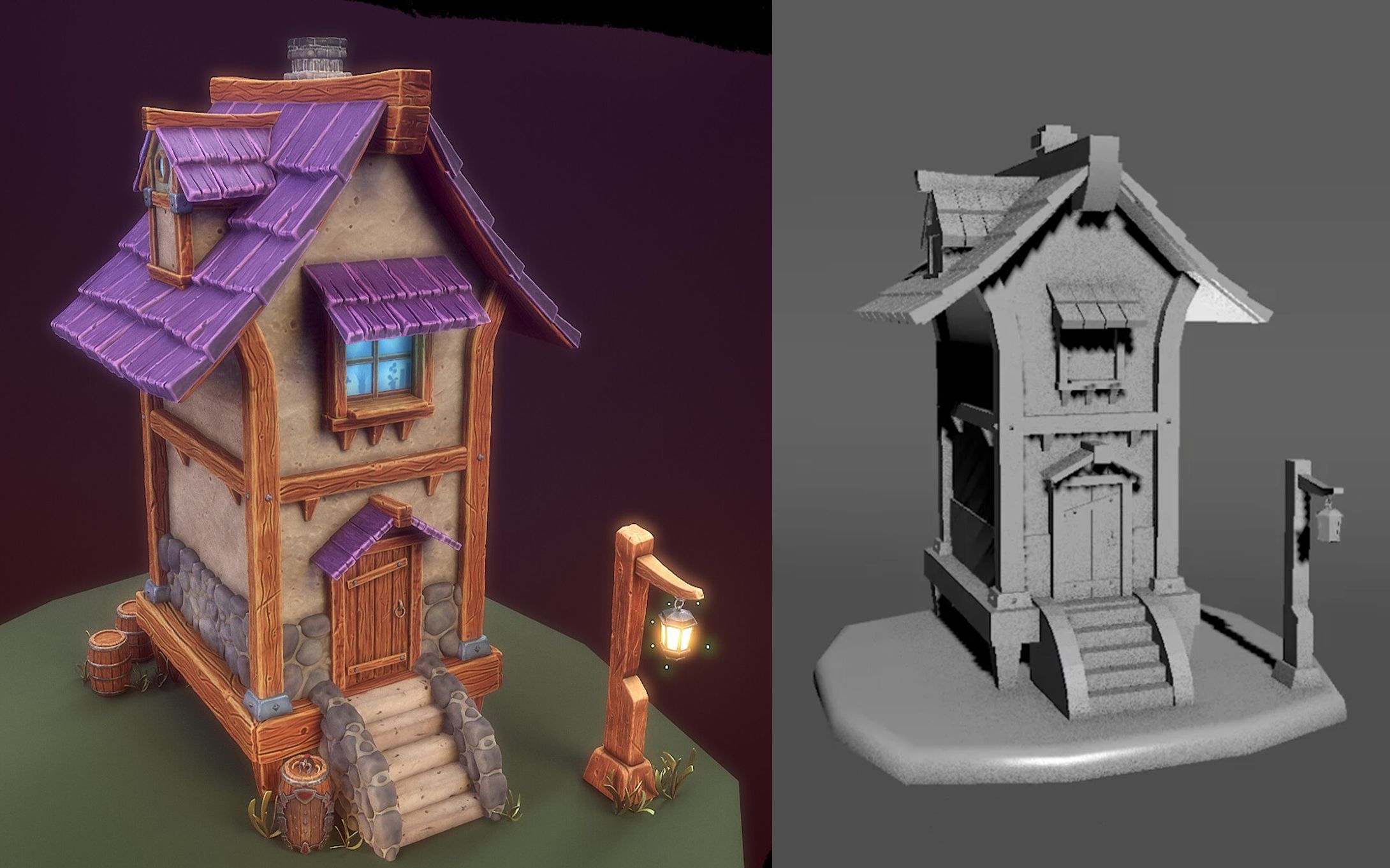 【3DMax】游戏模型怎么做?你以为就和建筑一样拉Box吗?