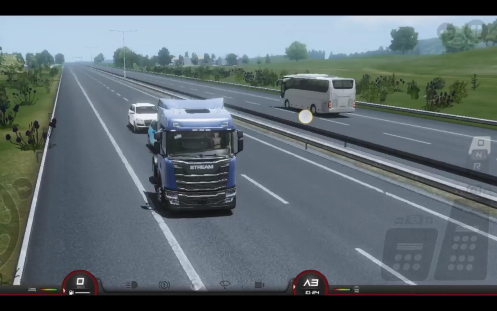 欧洲卡车模拟3手游试玩HDR画质堪比电脑