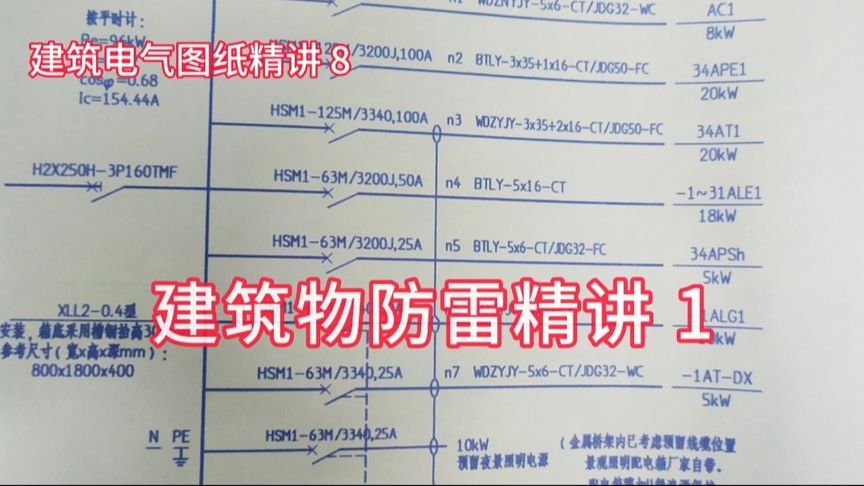 建筑物防雷接地精讲1,屋面接闪带暗敷设的部位,你做对了吗?