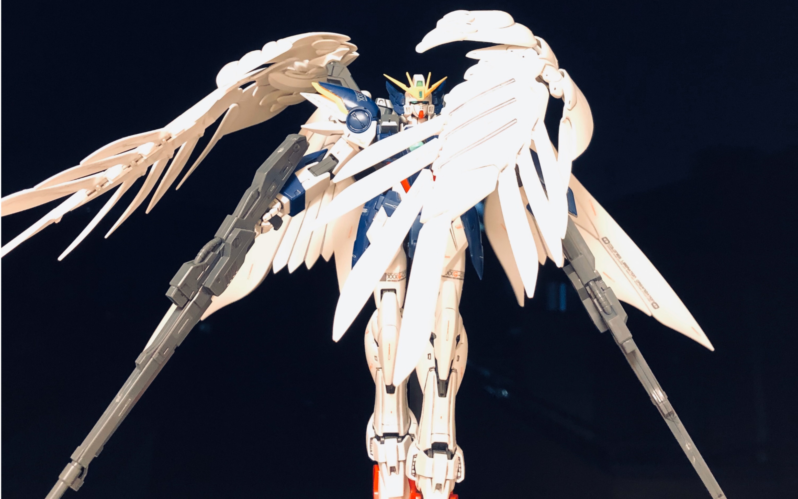 【高达模型】机动战士高达W～天使高达、模型展示,详解