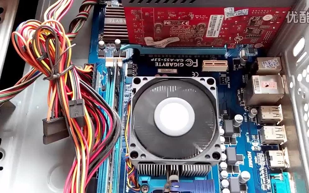 技嘉A55如何设置U盘启动装系统~4G, AMD 631,GT430