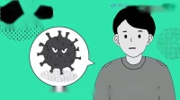 我在新型冠状病毒的简介截了一段小视频
