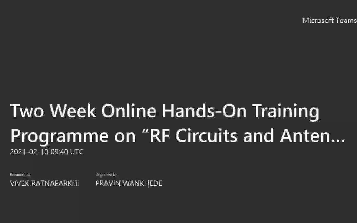 Day 8 Session 1 RF Training ADS_High Power Amplifier Design in ADS