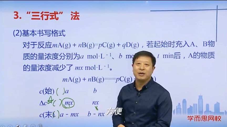 高中化学:化学反应速率计算技巧,“三行式”法助你轻松破解难题