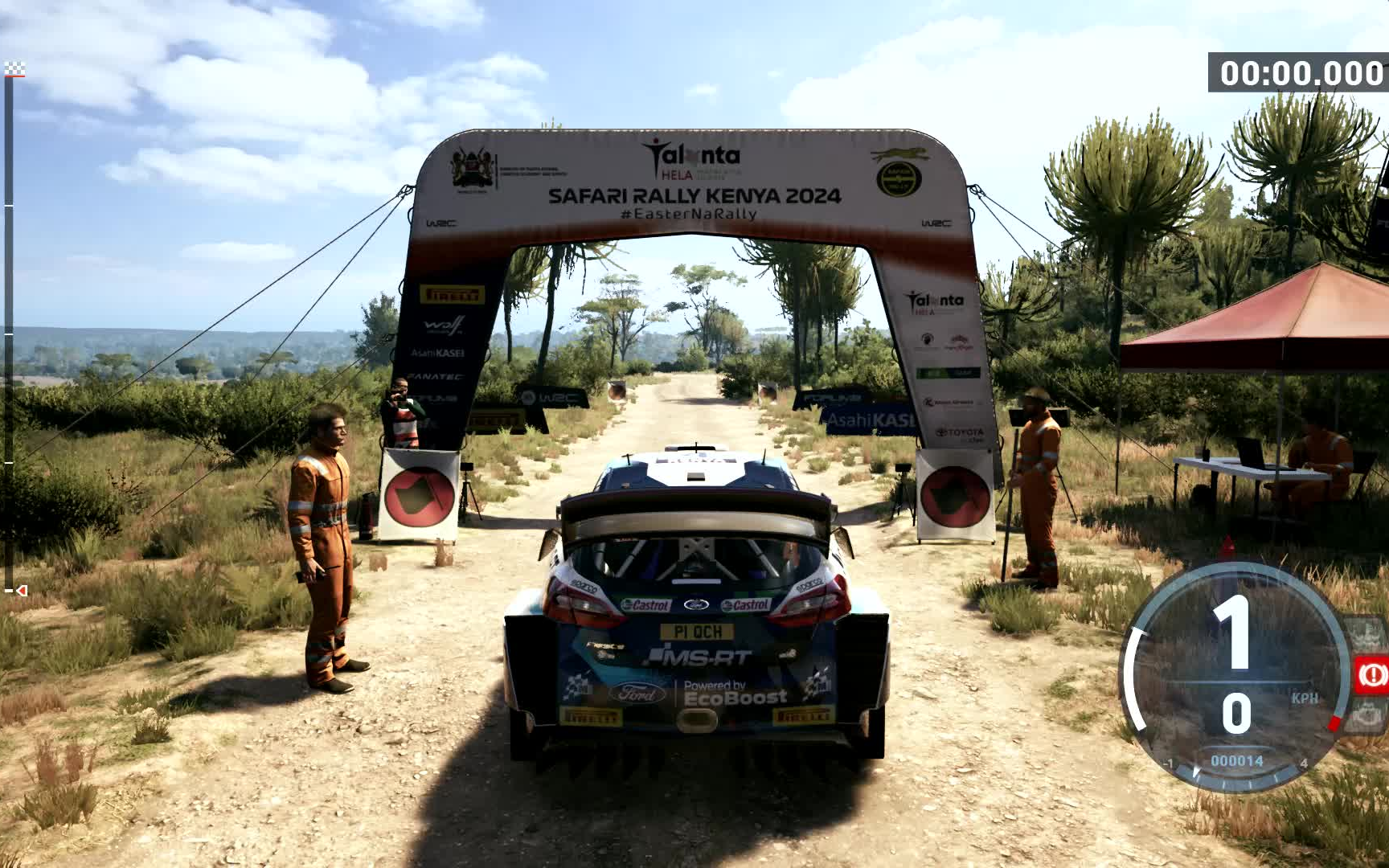 [EA WRC] 全球第10,默认调校让我托底飞天了无数次,码王你可真行 ...