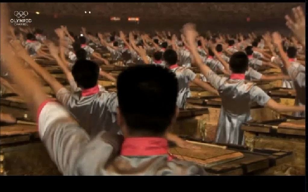 北京奥运会开幕击缶而歌文化的自豪就是了不起(完整版)